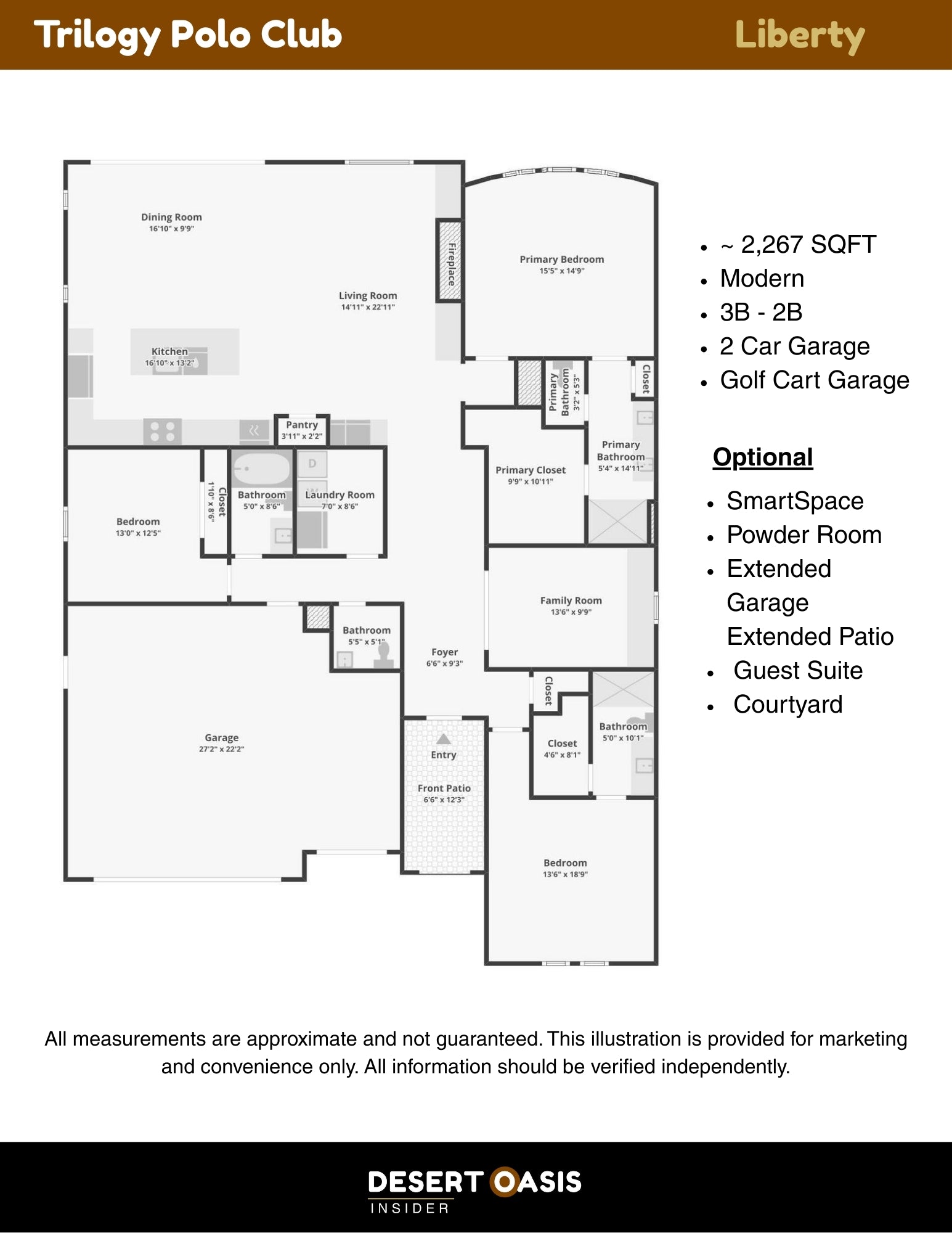 Liberty Floor Plan - Trilogy Polo Club, CA – Desert Oasis Insider
